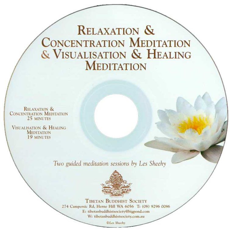 TBS Guided Meditations CD - Tibetan Buddhist Society