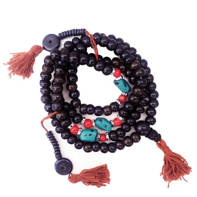 Wood, Seed & Bone Malas - Tibetan Buddhist Society