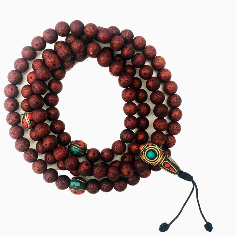 Brown Lotus Seed Mala - Tibetan Buddhist Society